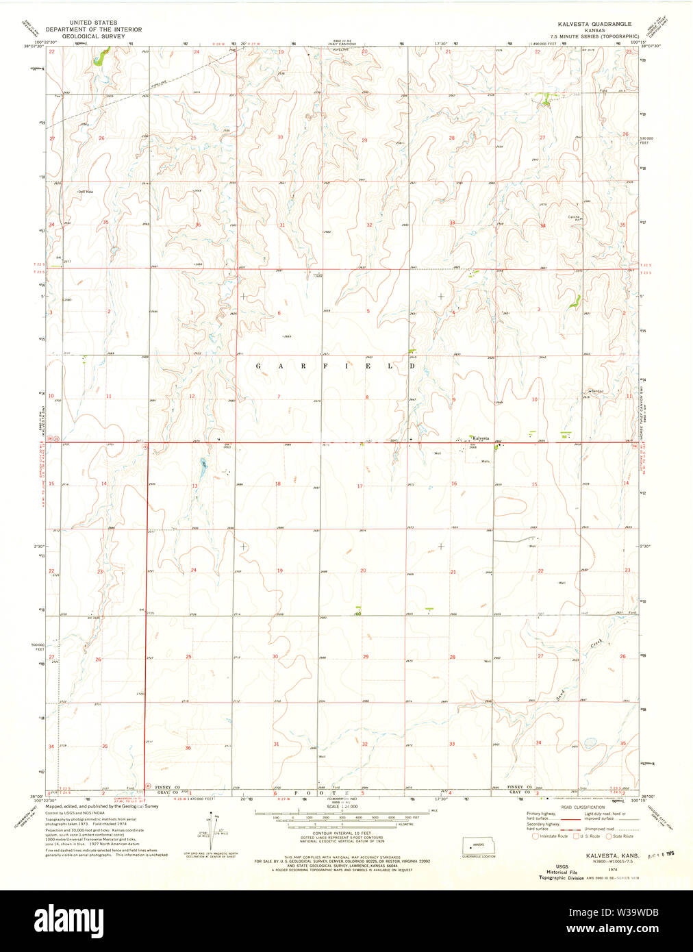 Map of kalvesta hi-res stock photography and images - Alamy