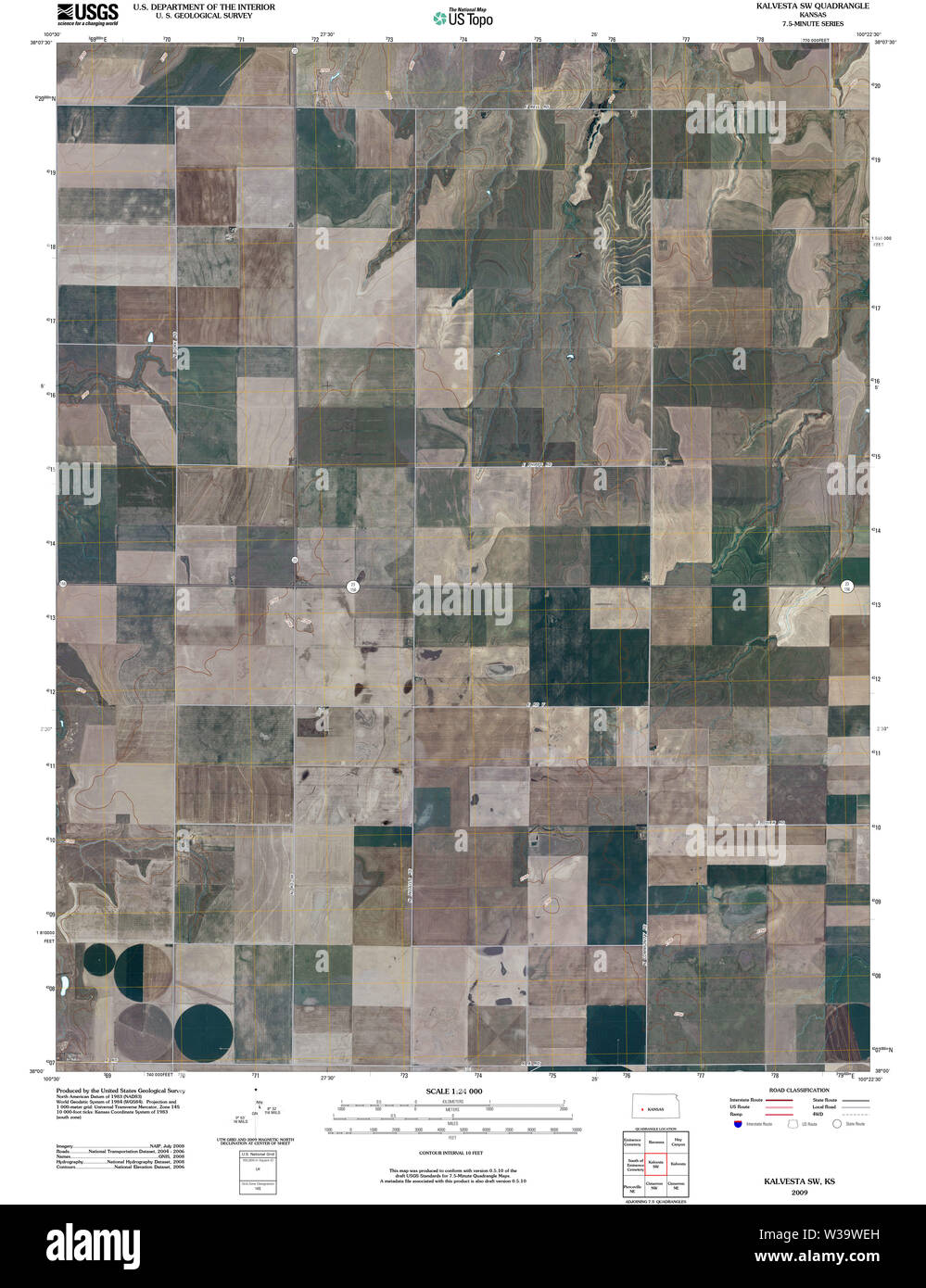 Map of kalvesta hi-res stock photography and images - Alamy