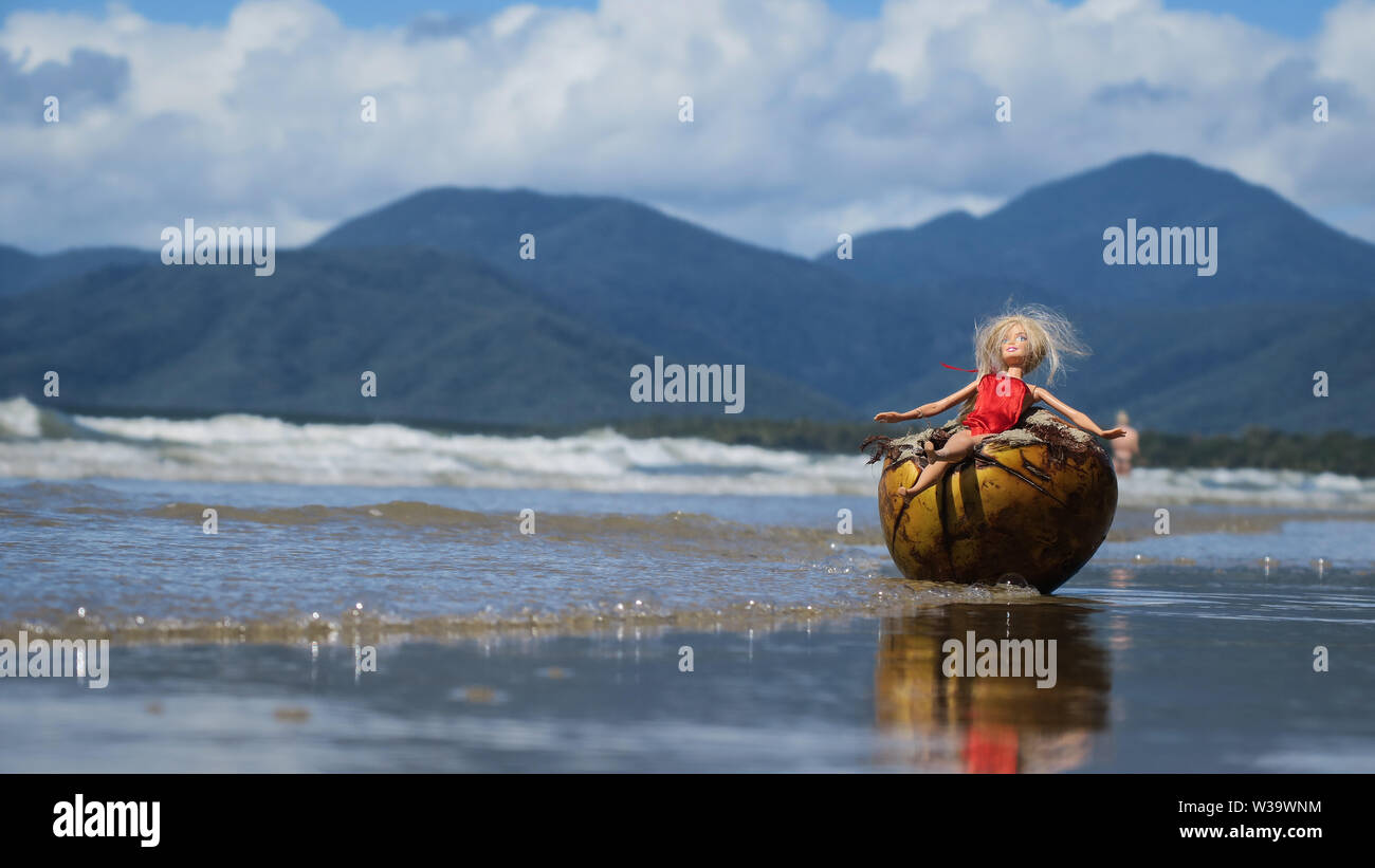 Barbie on the beach hi-res stock photography and images - Alamy
