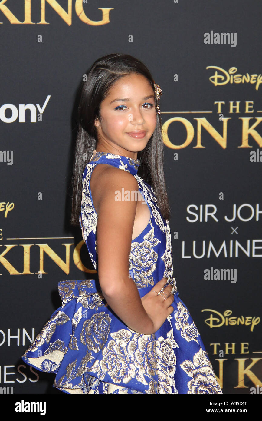 Los Angeles, USA. 09th July, 2019. Ruth Righi 07/09/2019 “The Lion King ...