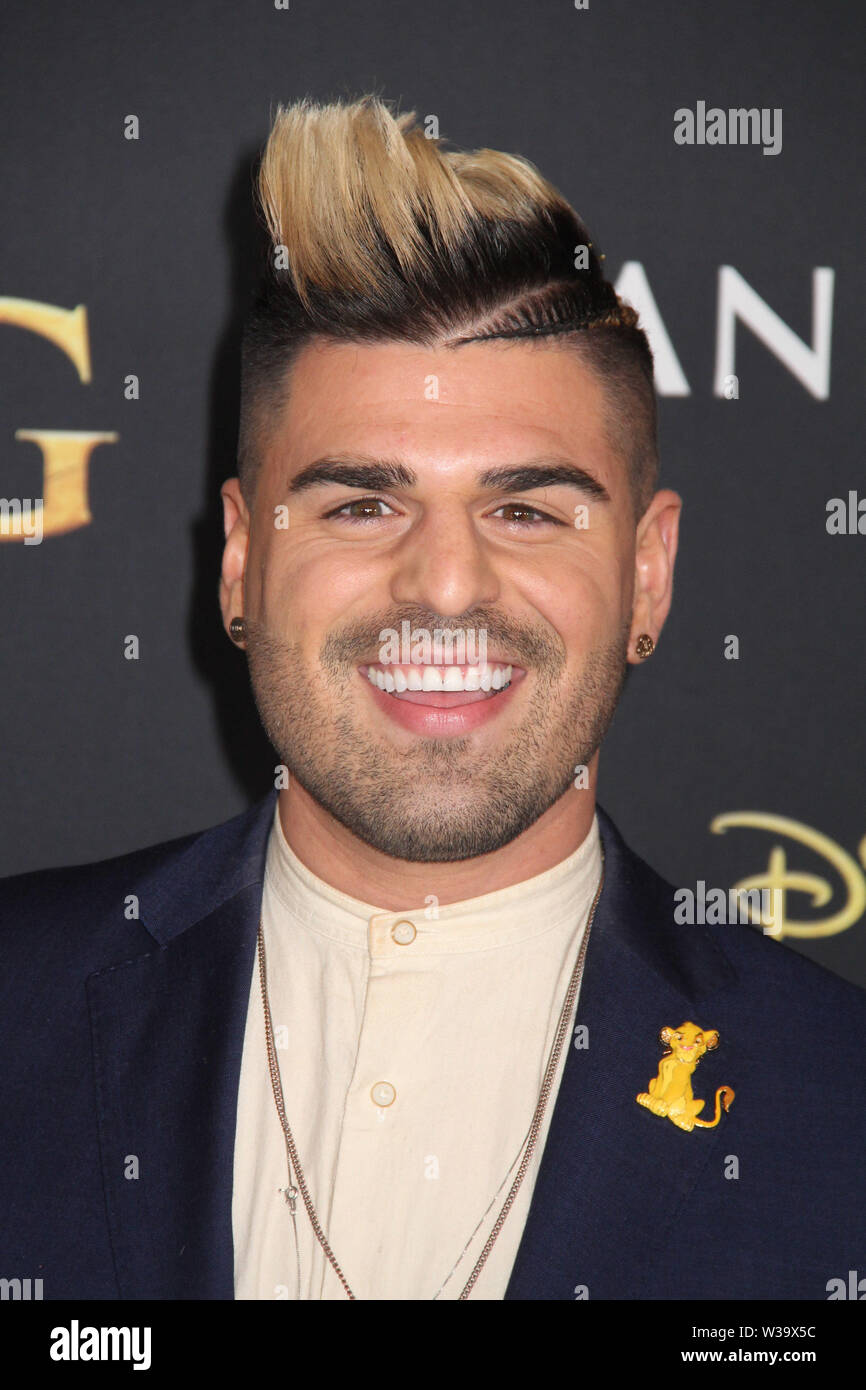 Los Angeles, USA. 09th July, 2019. Matt Bloyd 07/09/2019 “The Lion King ...