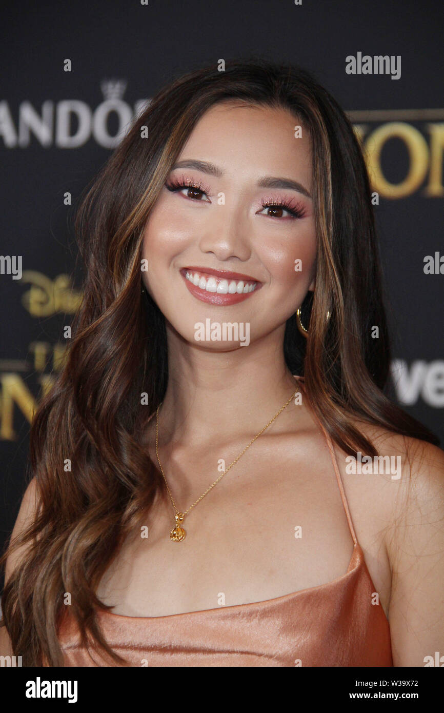 Los Angeles, USA. 09th July, 2019. Jenn Im 07/09/2019 “The Lion King ...