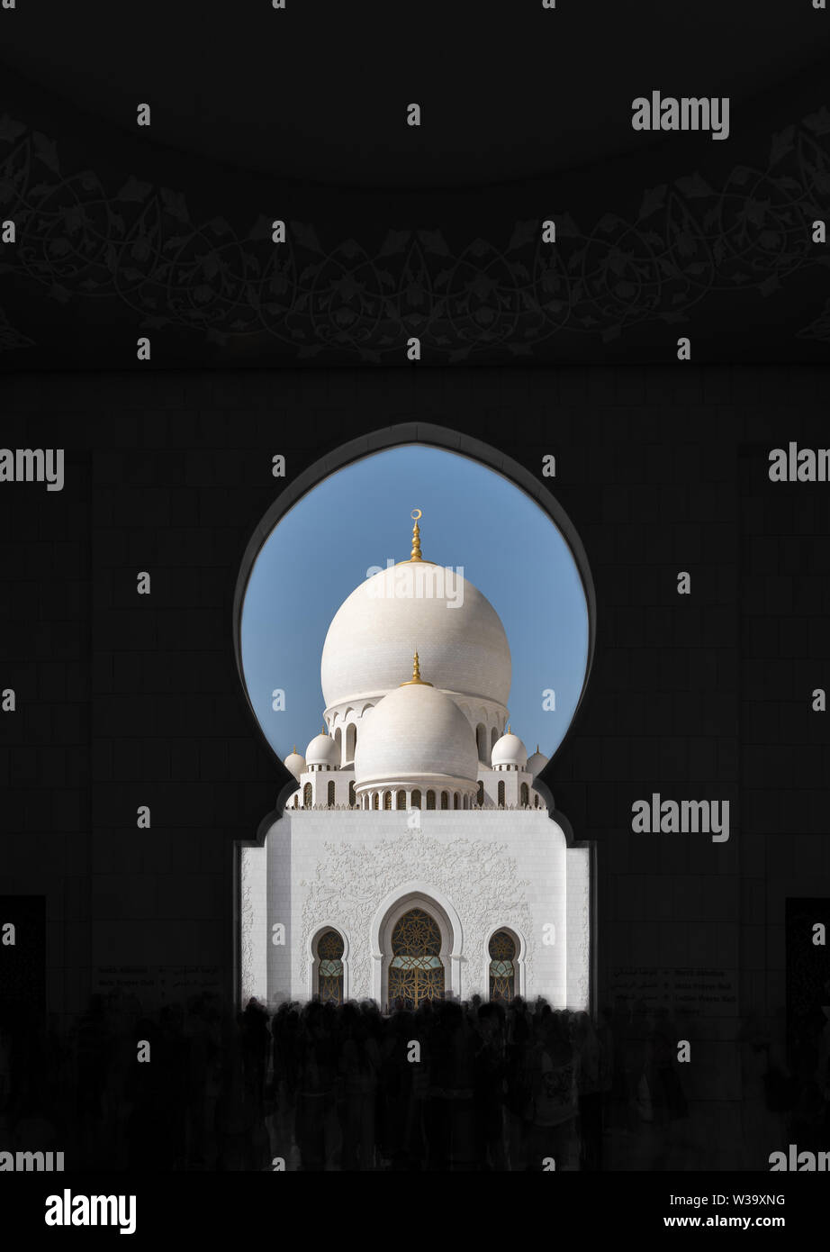 The design of the mosque was inspired by several Islamic architectural ...