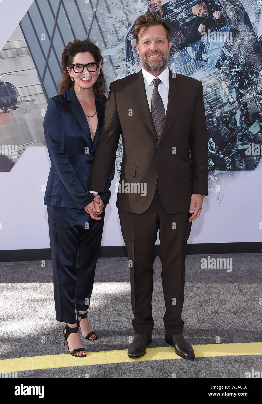 July 13, 2019 - Hollywood, California, USA - David Leitch and Kelly ...