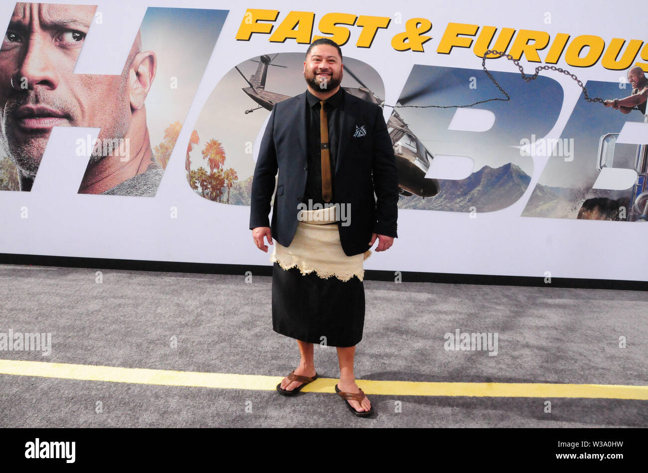 Hollywood, California, USA 13th July 2019 Actor John Tui attends the ...