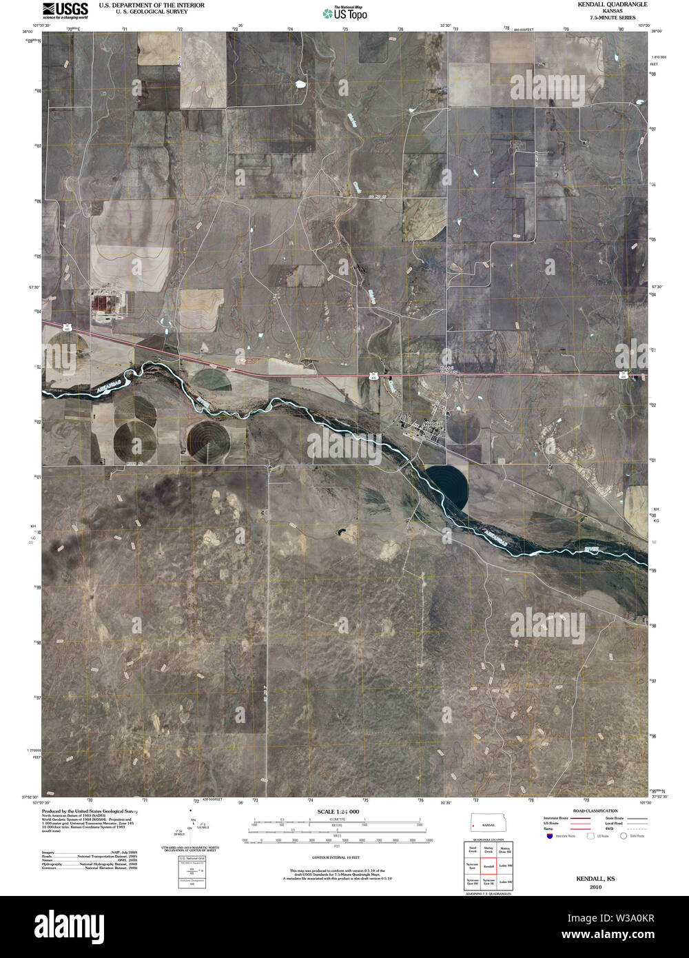 Map of kendall hi-res stock photography and images - Alamy