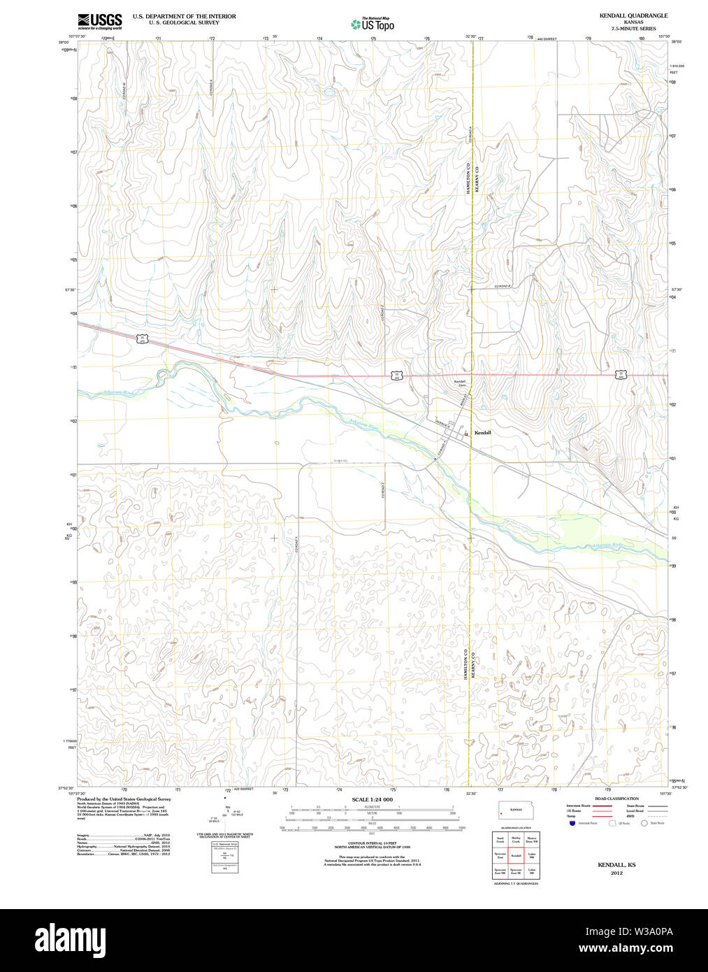 Map of kendall hi-res stock photography and images - Alamy