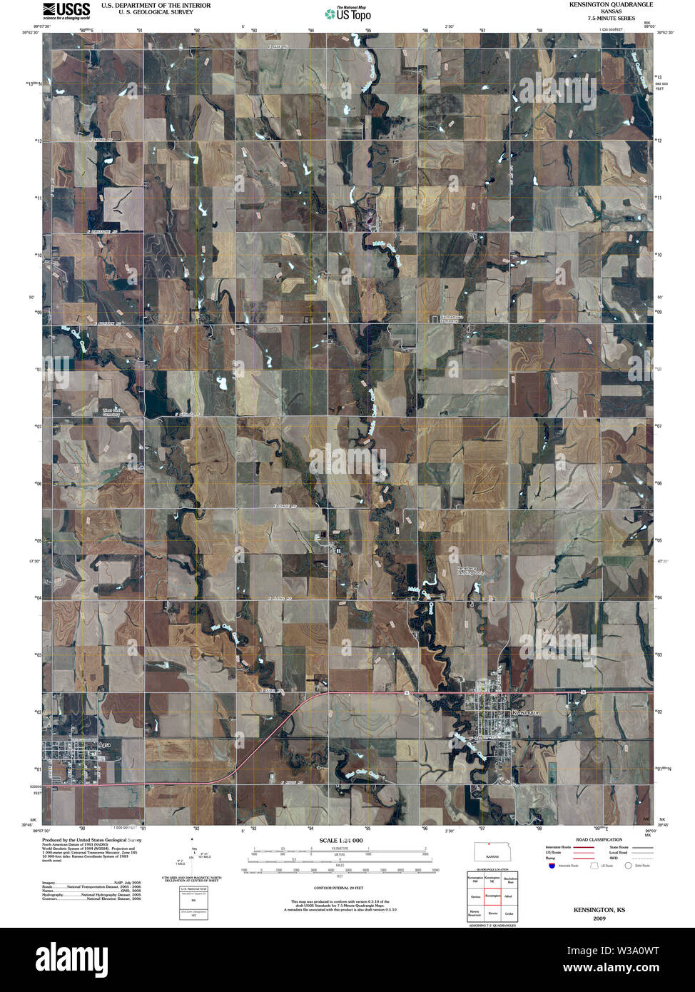 Kensington kansas hi-res stock photography and images - Alamy