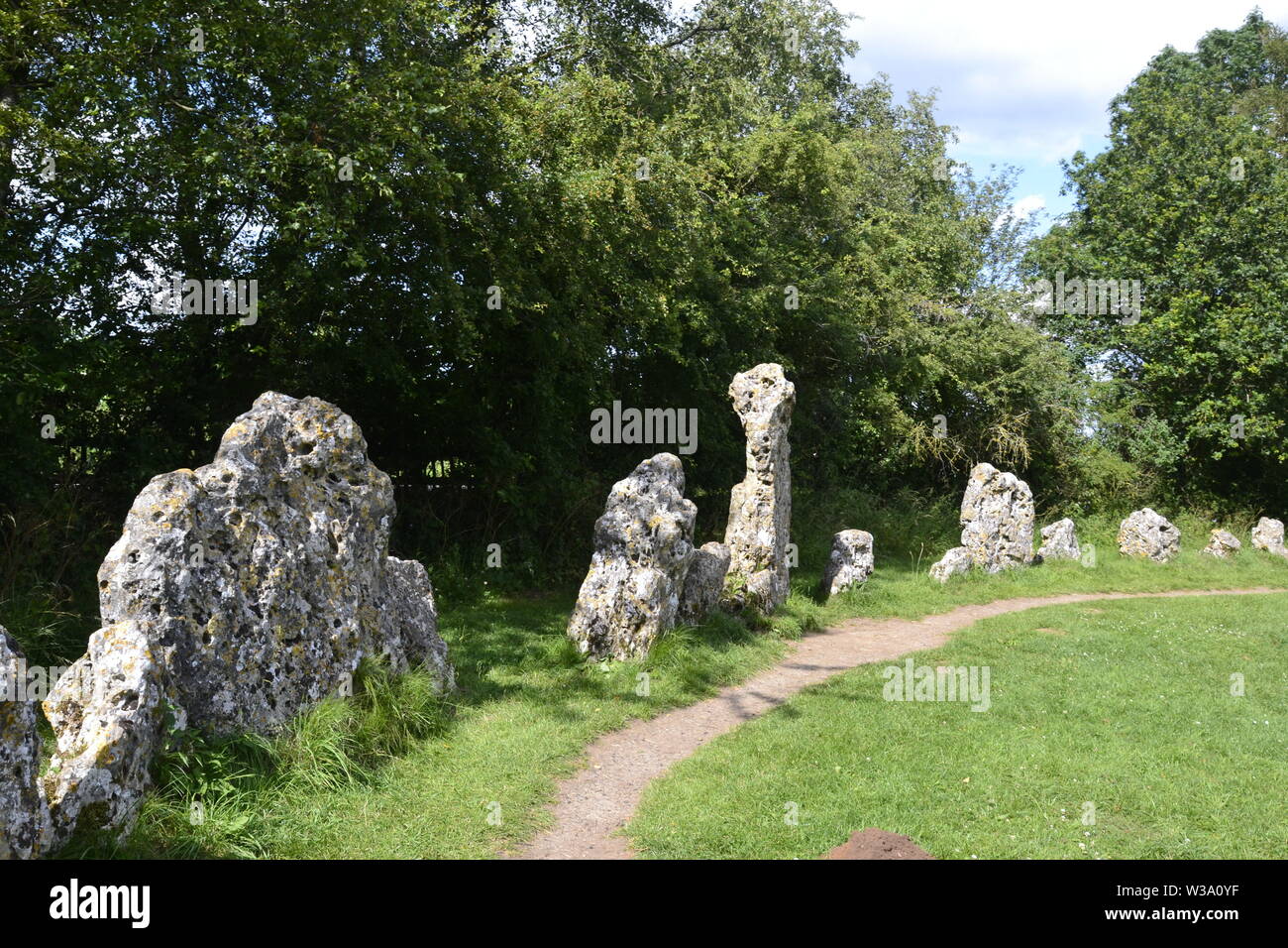 The King's Men stone circle, The Rollright Stones, Stone Court, Great ...