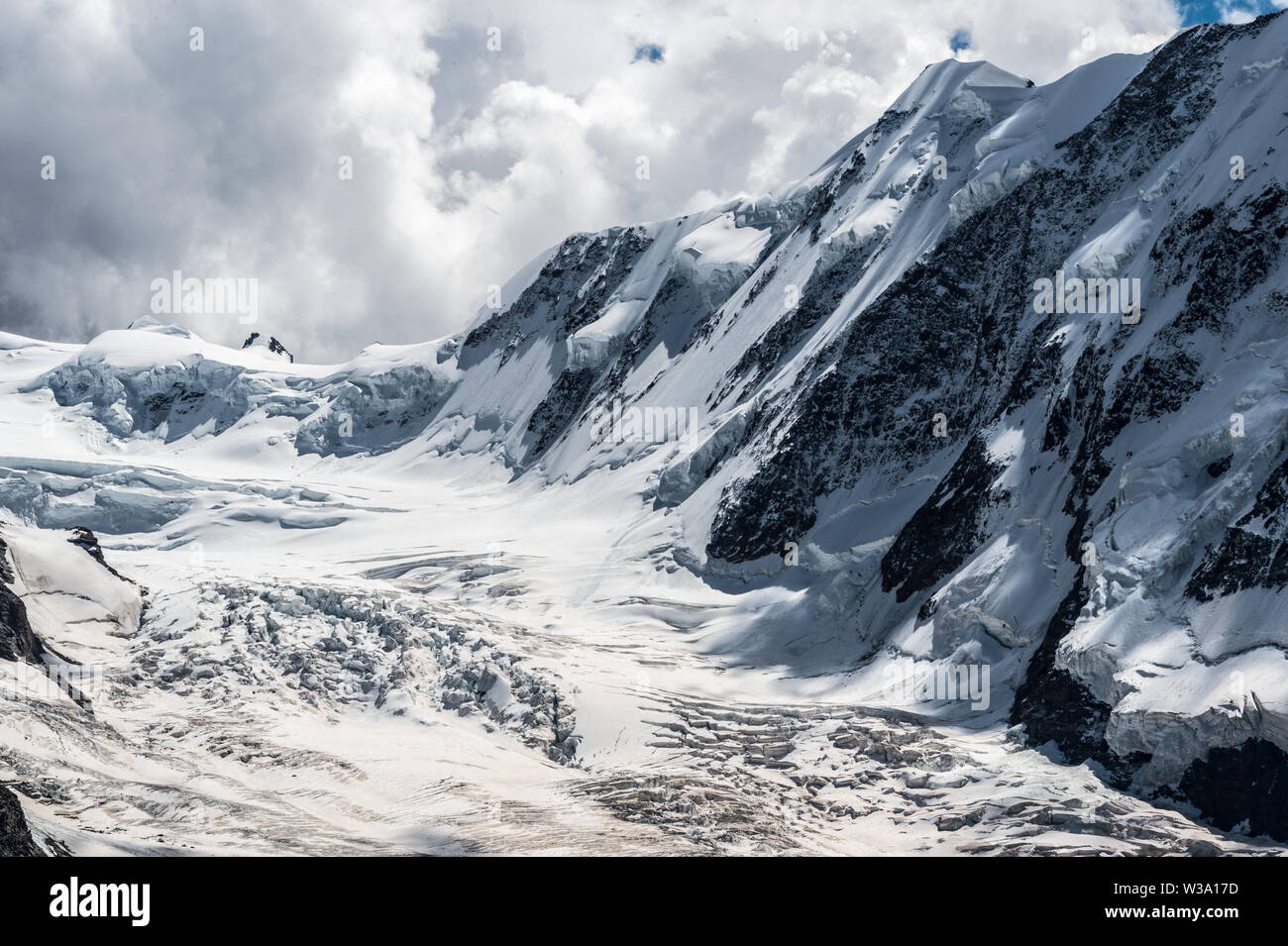 Texture of glacier structures Stock Photo - Alamy