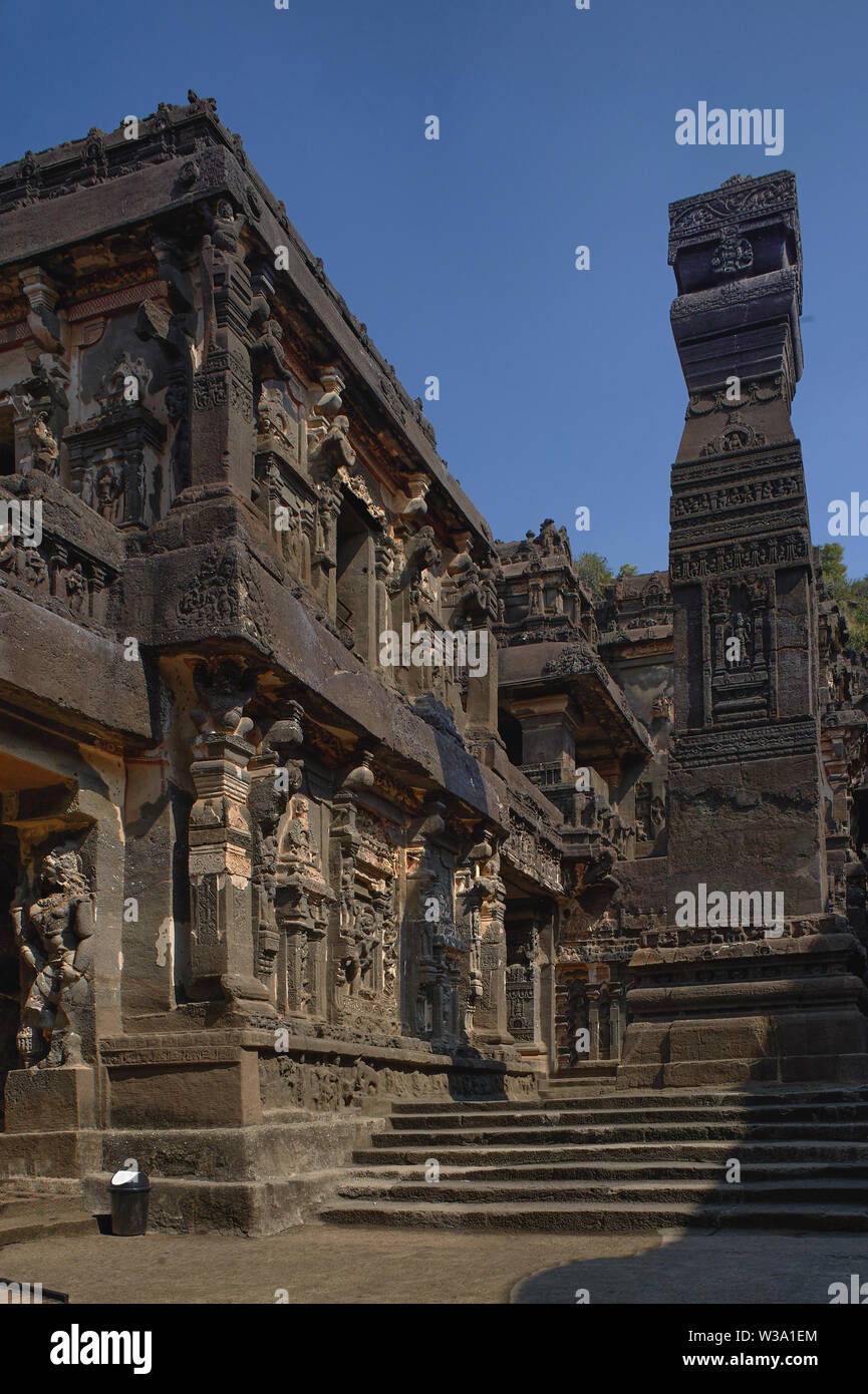 UNESCO Worlad Heritage Site Kailash or Kailasanatha temple one of the ...