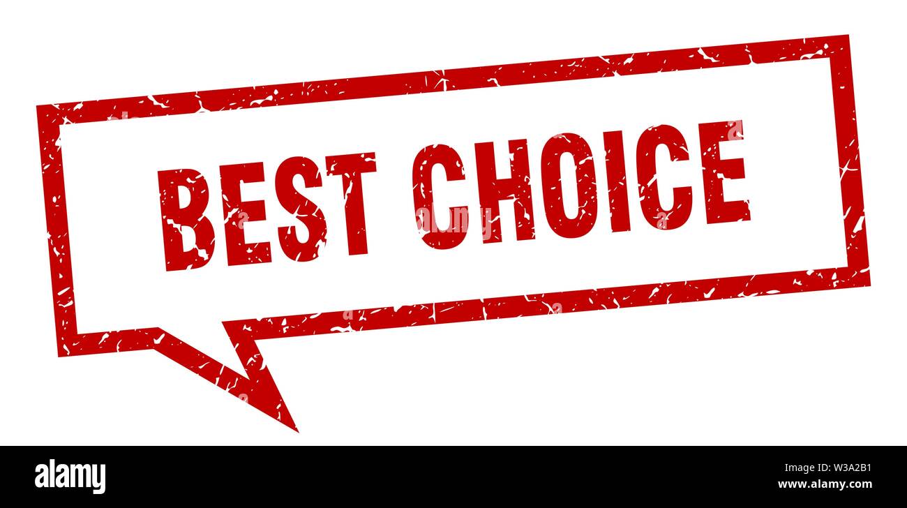 best choice sign. best choice square speech bubble. best choice Stock ...