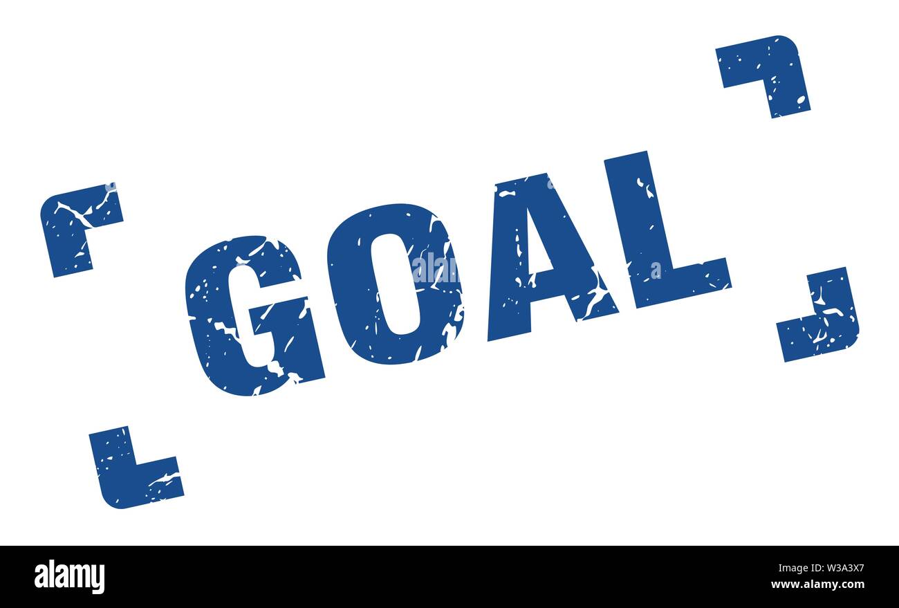 goal stamp. goal square grunge sign. goal Stock Vector Image & Art - Alamy
