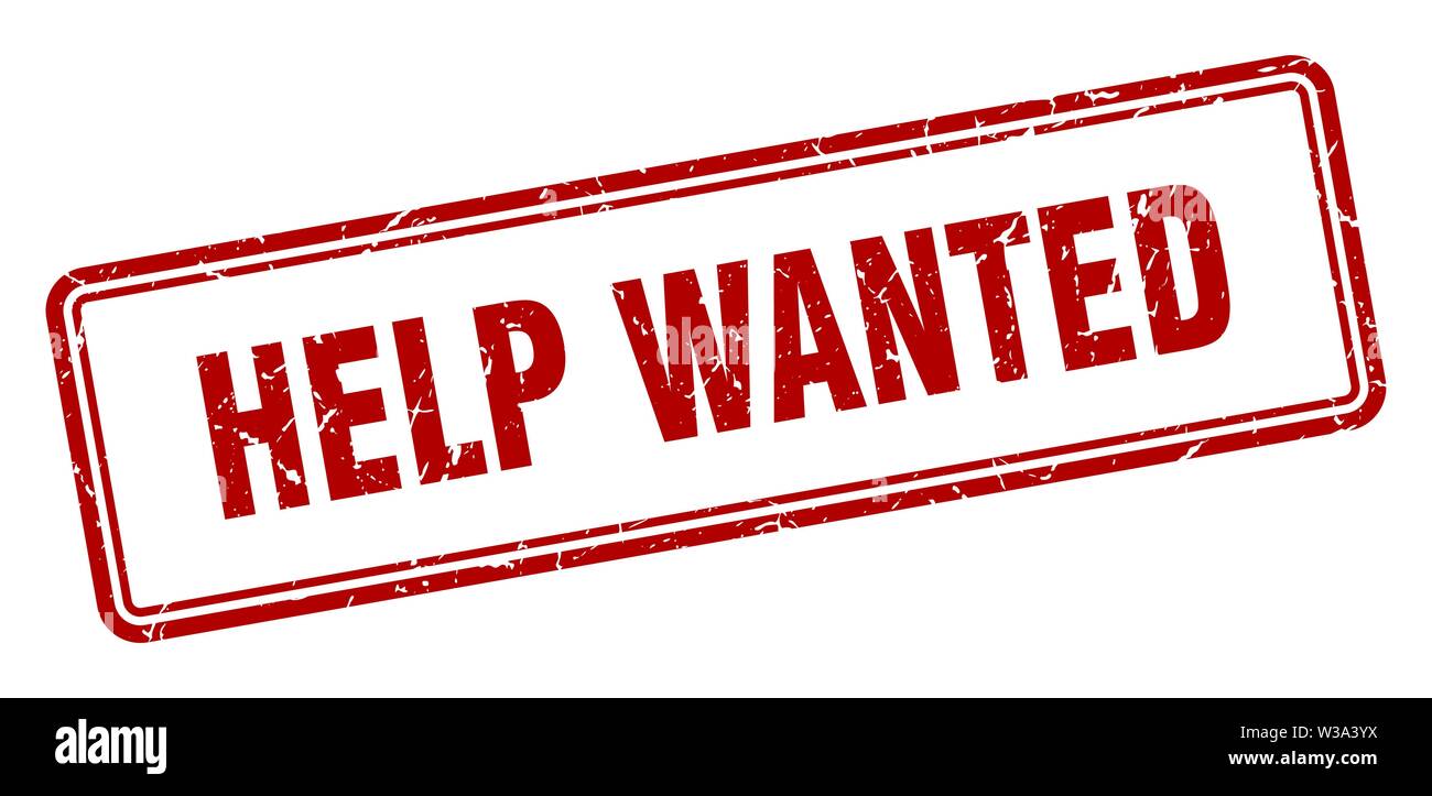 help wanted stamp. help wanted square grunge sign. help wanted Stock ...