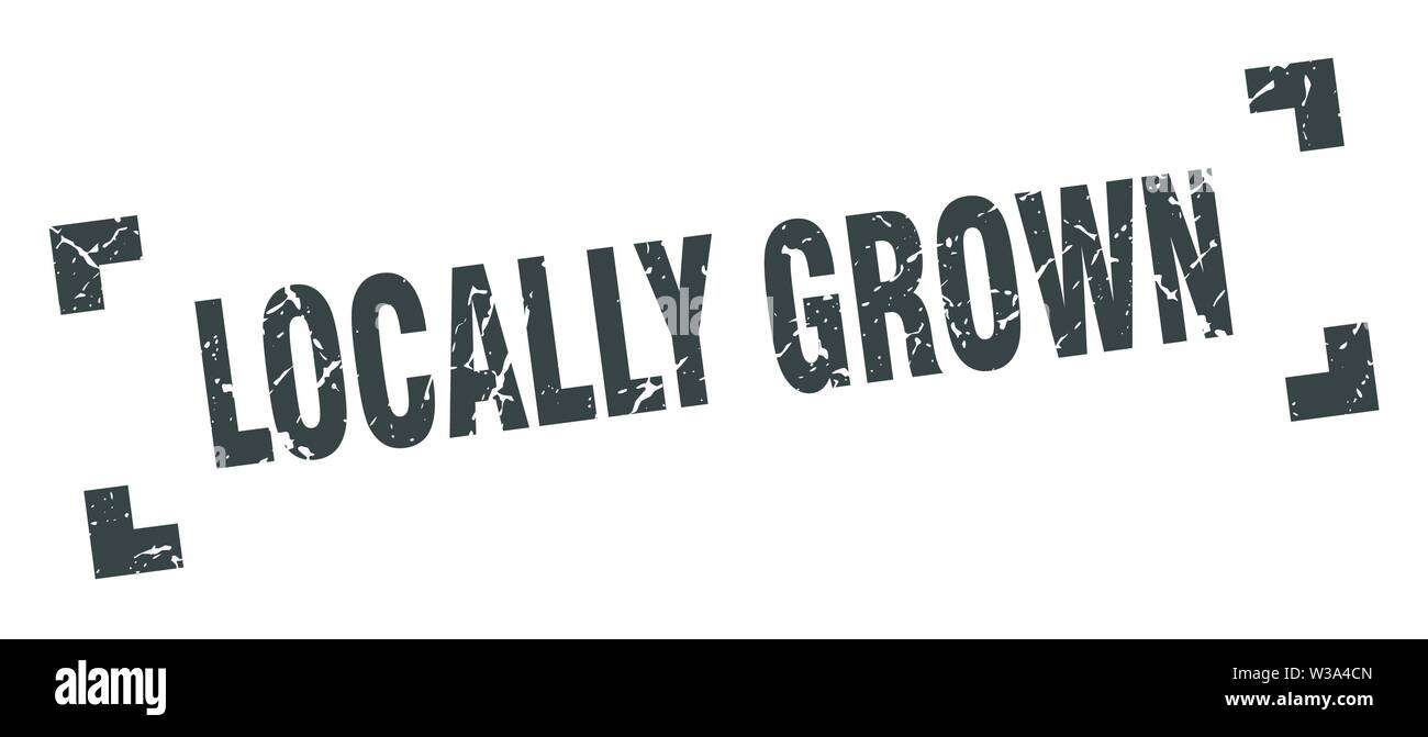 locally grown stamp. locally grown square grunge sign. locally grown Stock Vector Image & Art ...