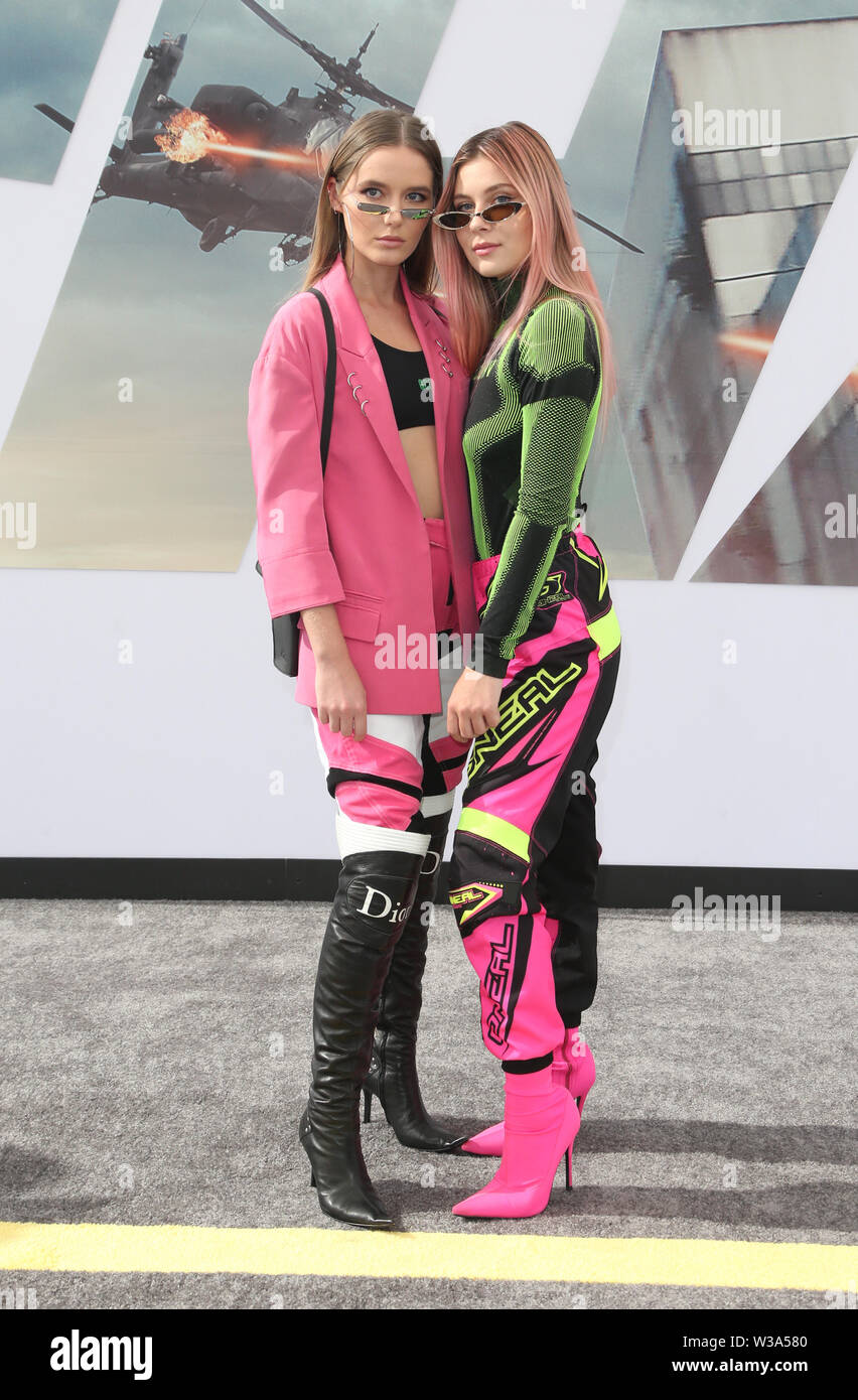 Los Angeles, USA. 13th July, 2019. Ruby Carr, Natalia Panzarella ...