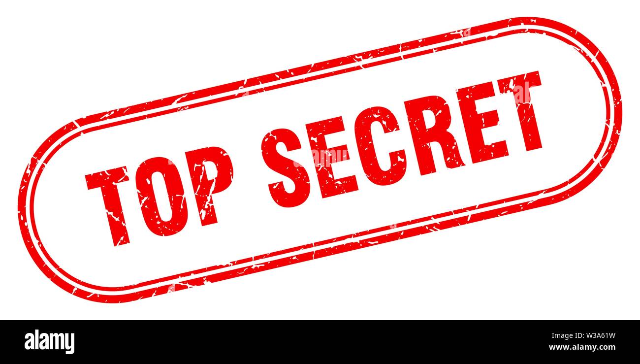top secret stamp. top secret square grunge sign. top secret Stock ...