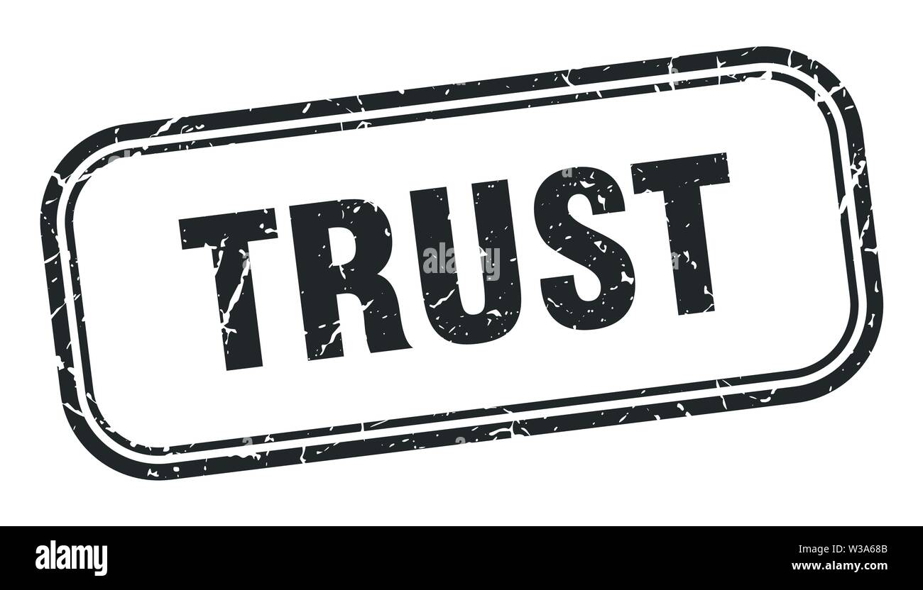 trust stamp. trust square grunge sign. trust Stock Vector Image & Art ...