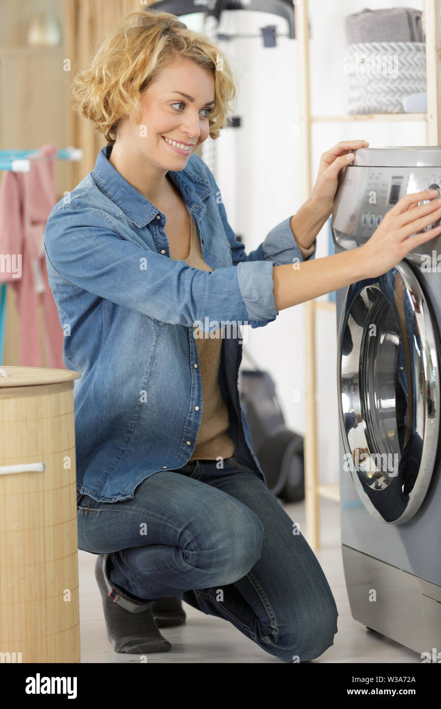 Pressing chores hi-res stock photography and images - Alamy