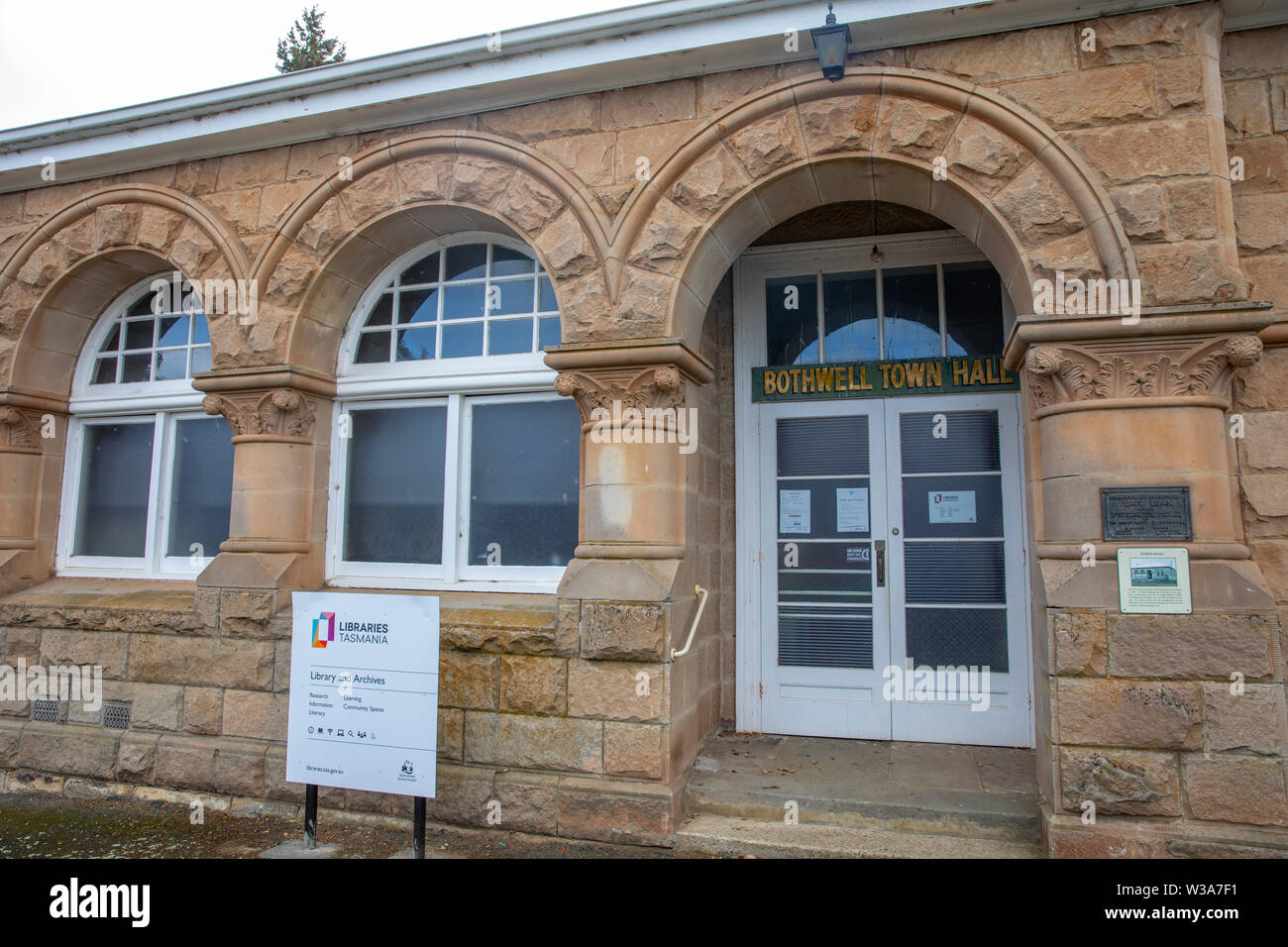 Bothwell is a small historic town in Tasmania, pictured Bothwell town ...