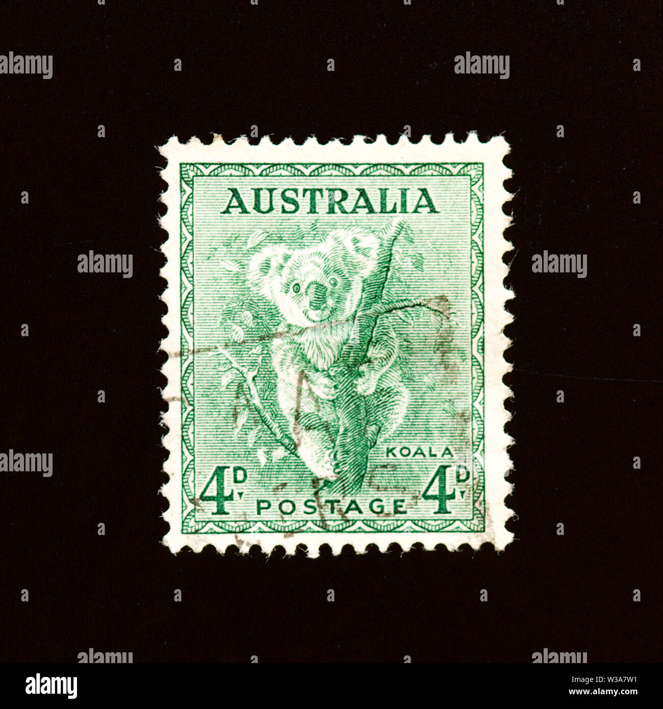 Koala australia postage stamp hi-res stock photography and images - Alamy