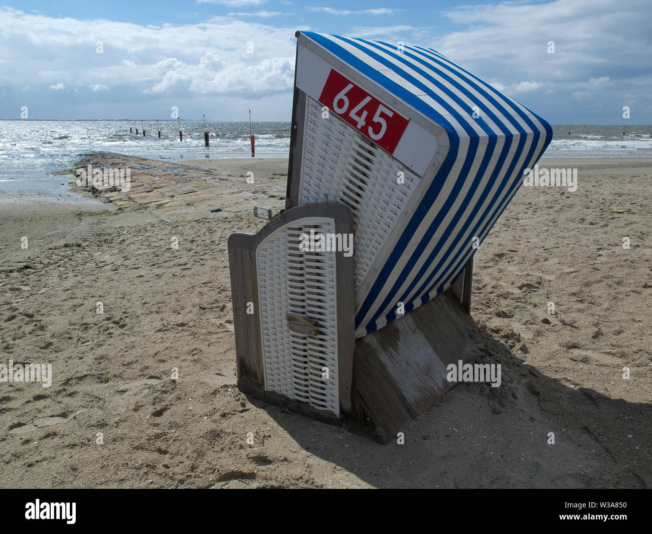 the beach of norderney Stock Photo - Alamy