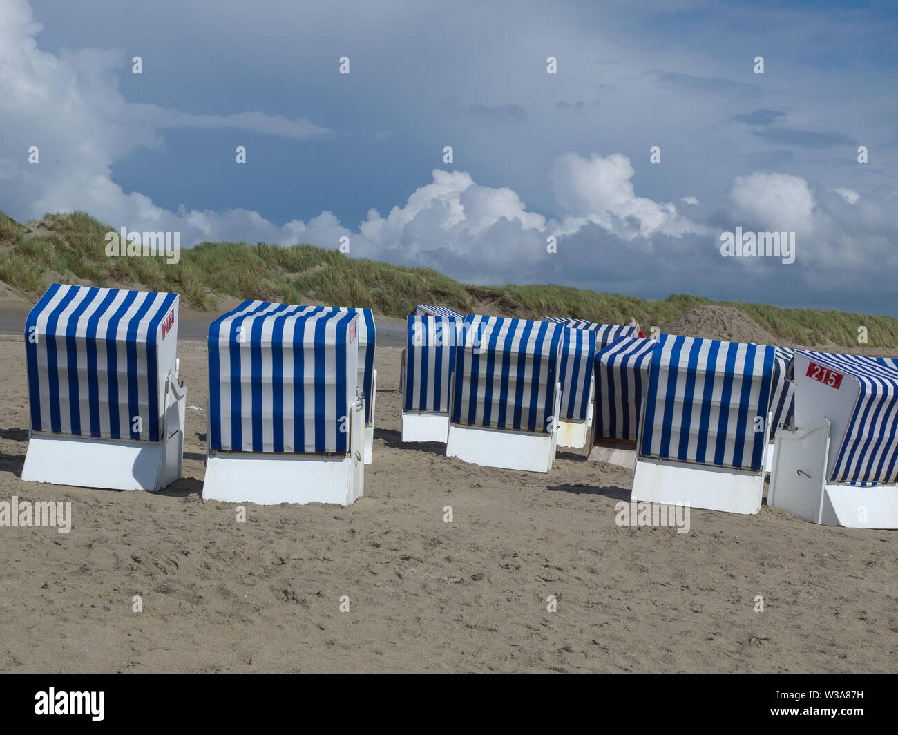 the beach of norderney Stock Photo - Alamy