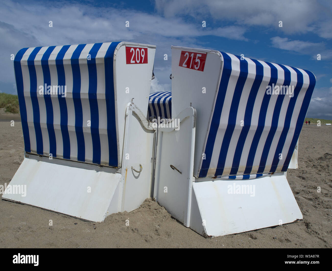 the beach of norderney Stock Photo - Alamy
