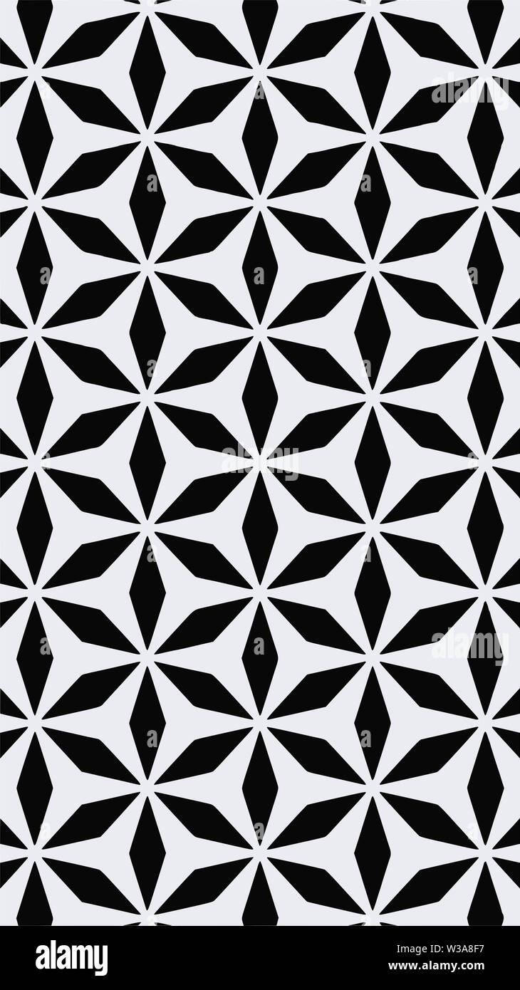 Ornate geometric pattern and two-tone abstract background Stock Photo ...