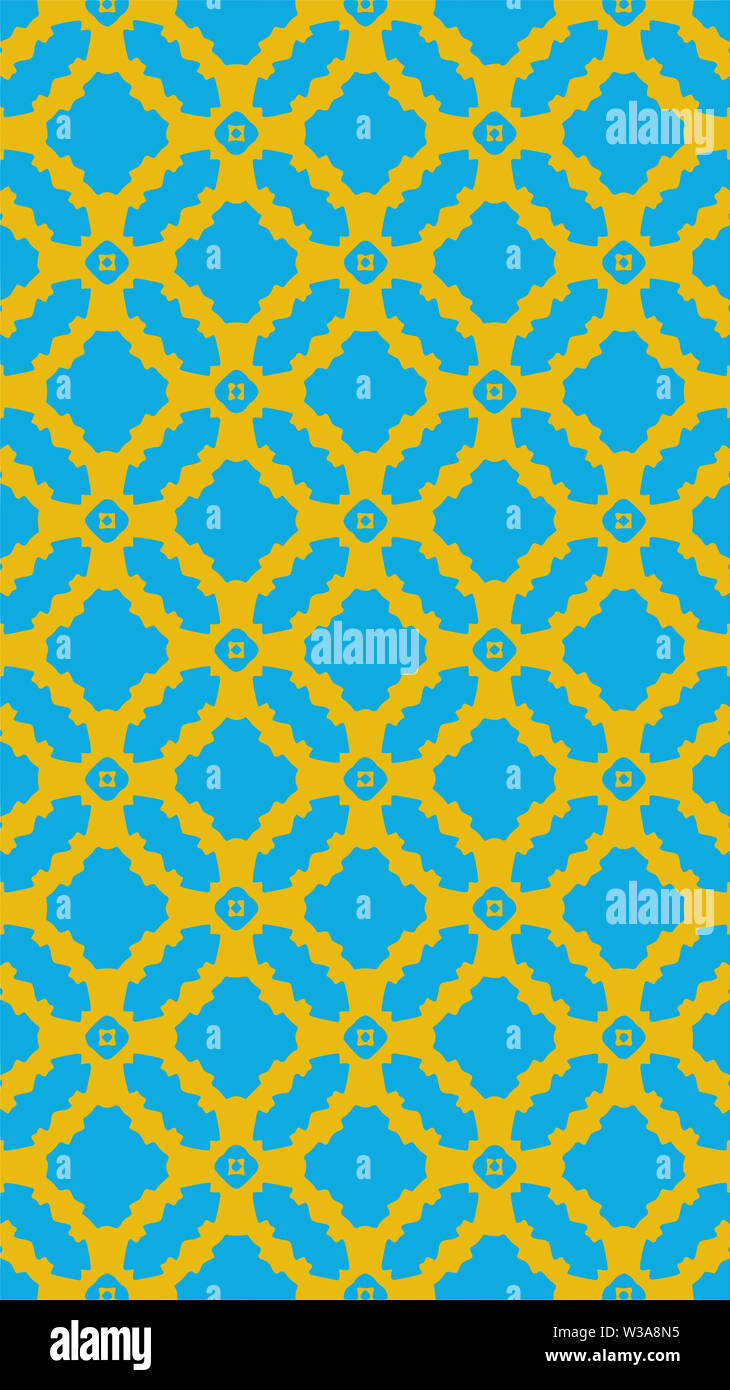 Ornate geometric pattern and two-tone abstract background Stock Photo ...
