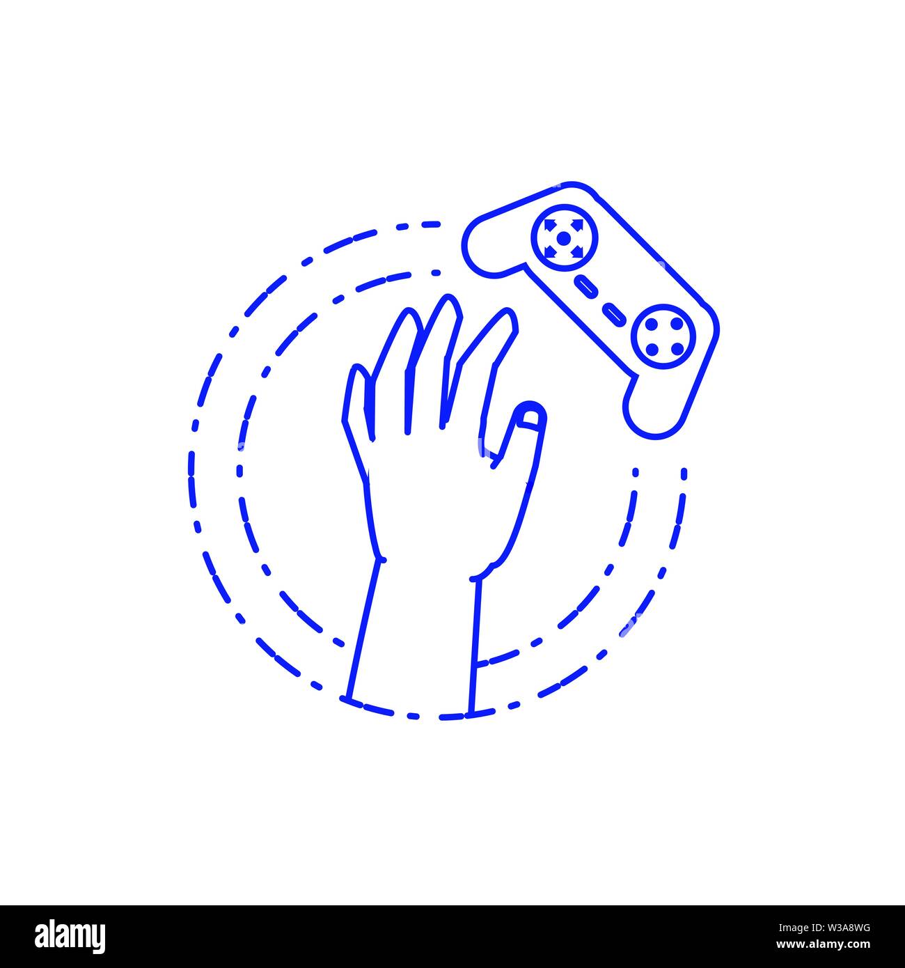 Using controller Stock Vector Images - Alamy
