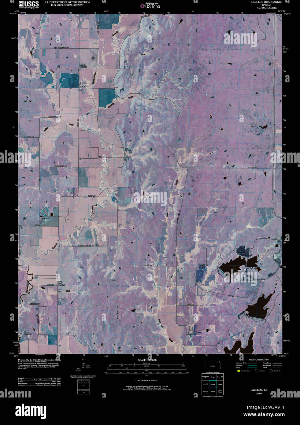 Map of laclede hi-res stock photography and images - Alamy