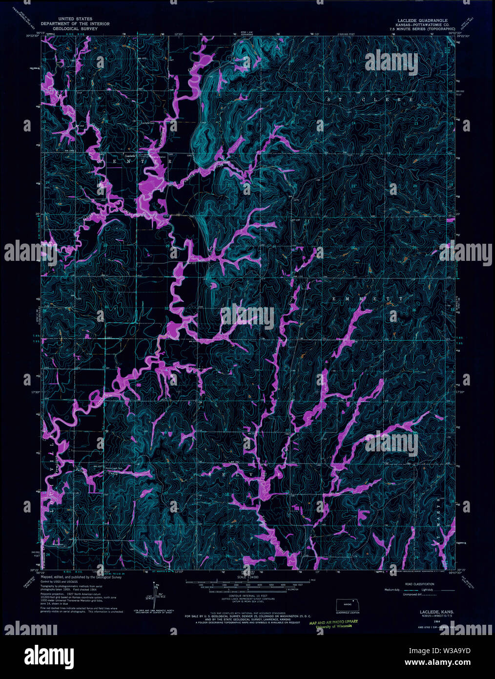 Map of laclede hi-res stock photography and images - Alamy