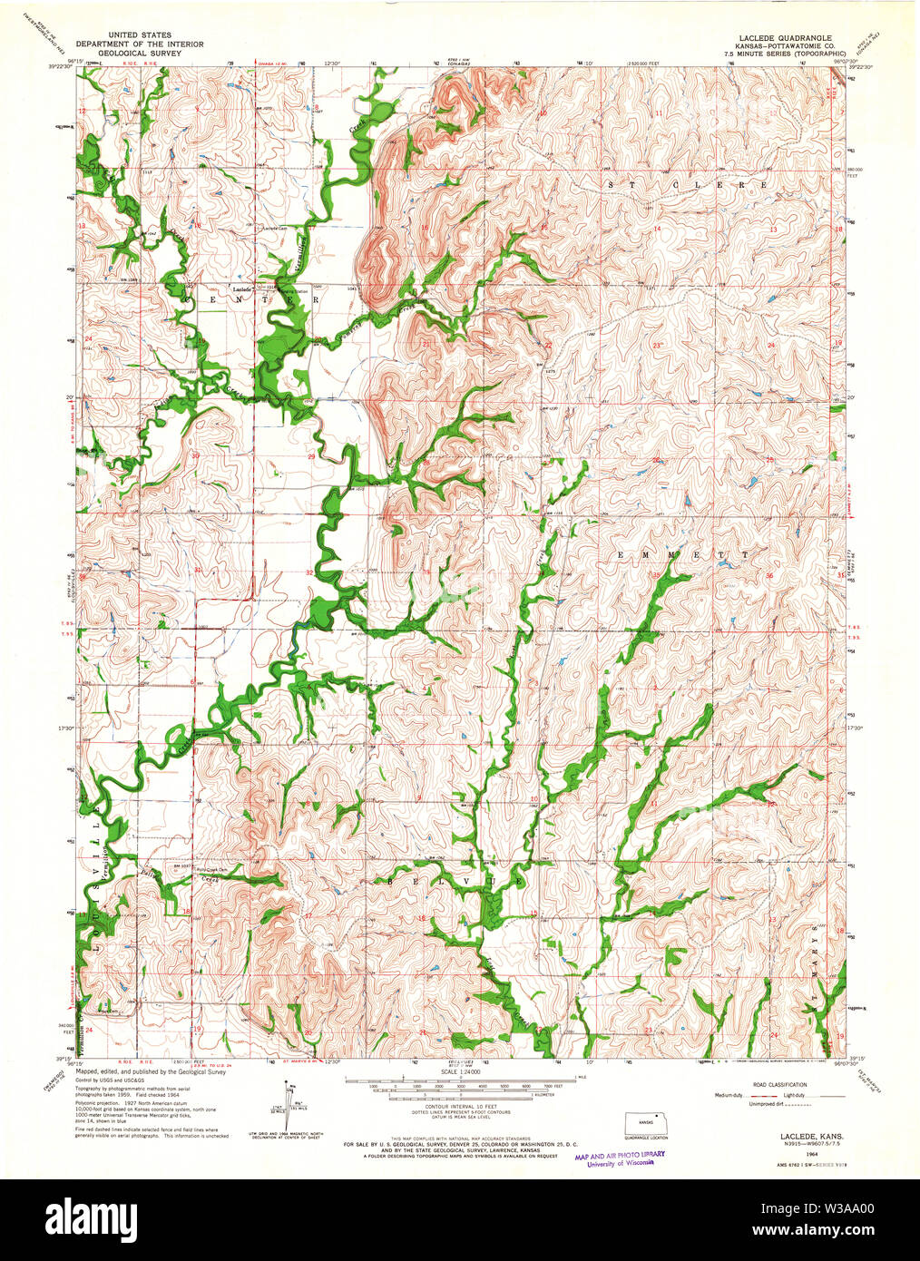 Map of laclede hi-res stock photography and images - Alamy