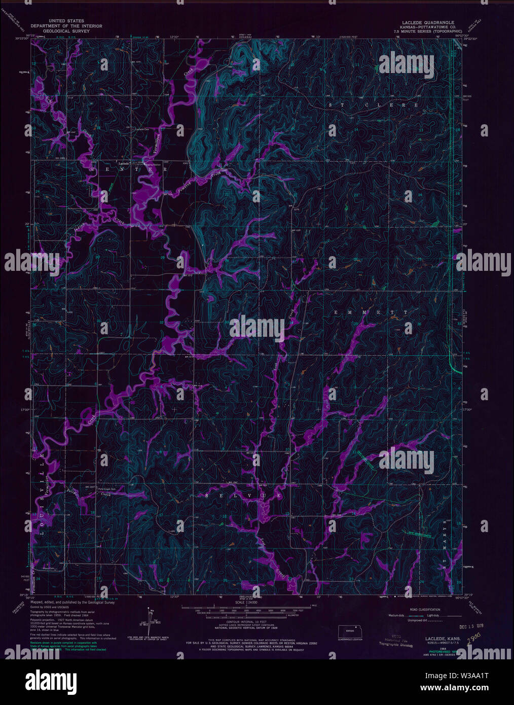 Map of laclede hi-res stock photography and images - Alamy