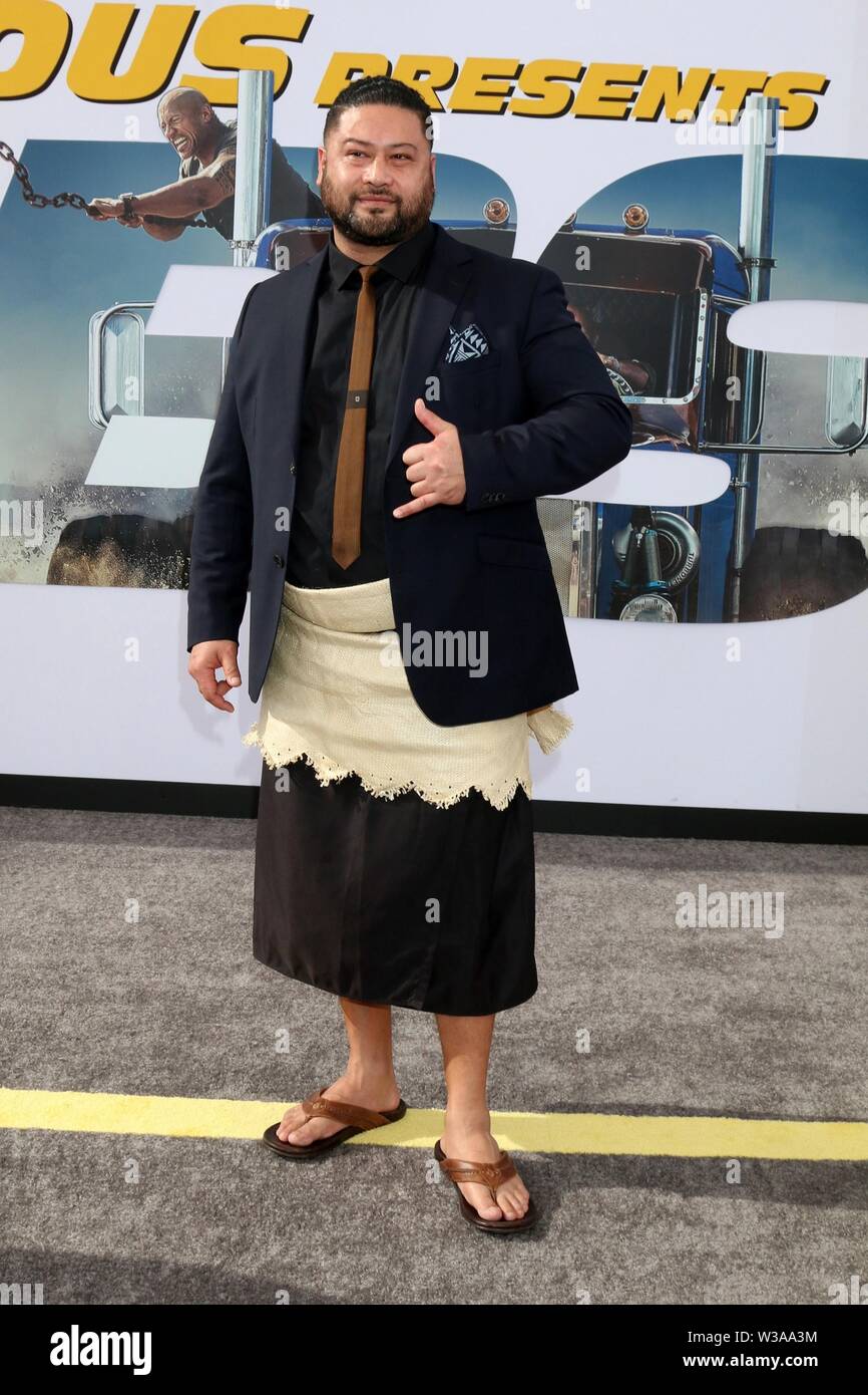 Los Angeles, CA, USA. 13th July, 2019. John Tui at arrivals for FAST ...