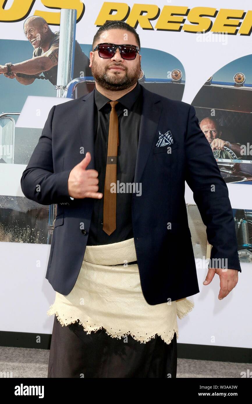 Los Angeles, CA, USA. 13th July, 2019. John Tui at arrivals for FAST ...