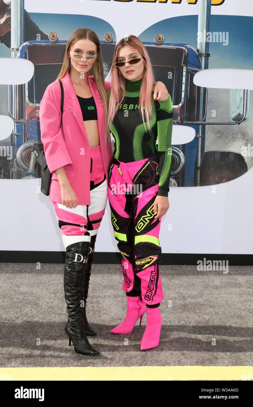 Los Angeles, CA, USA. 13th July, 2019. Ruby Carr, Natalia Panzarella ...