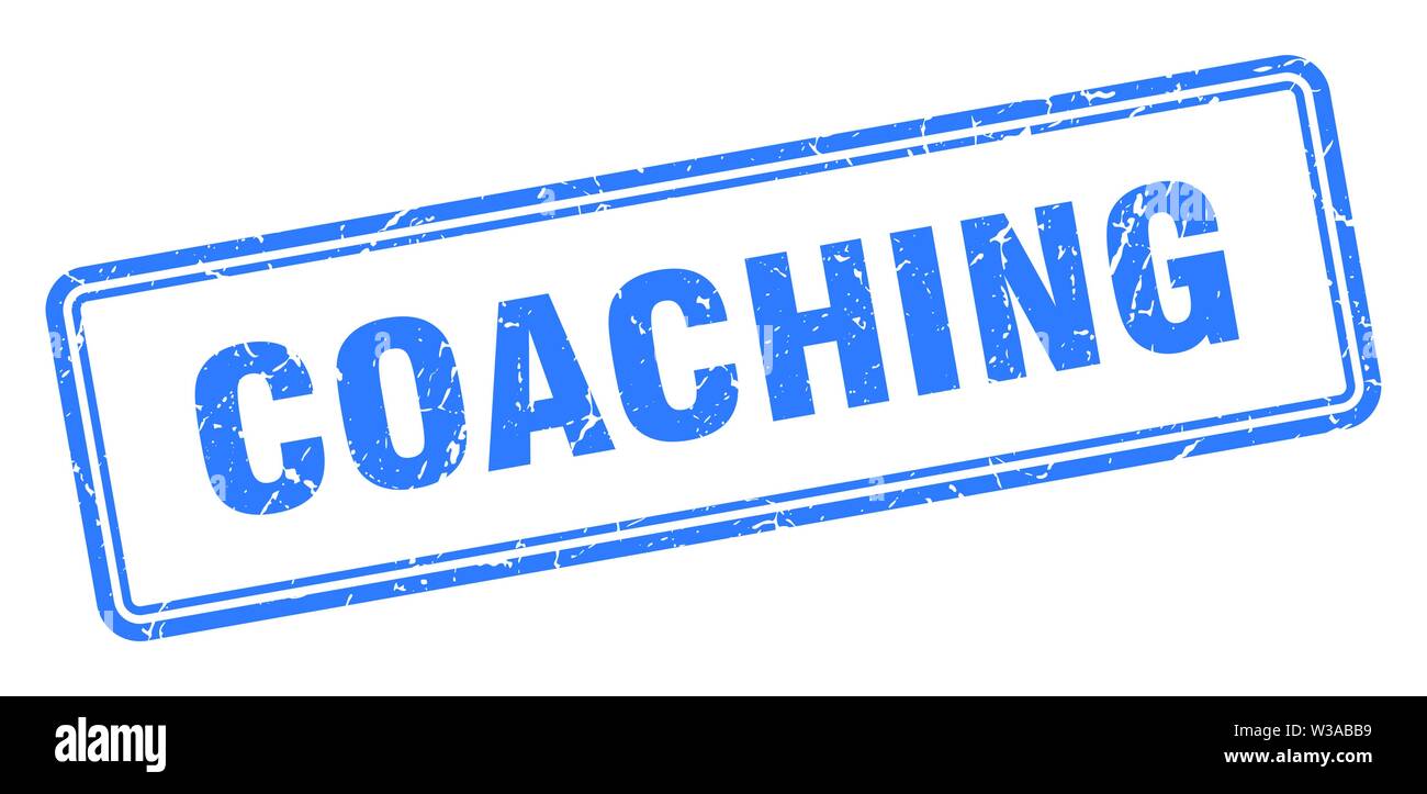 coaching stamp. coaching square grunge sign. coaching Stock Vector ...