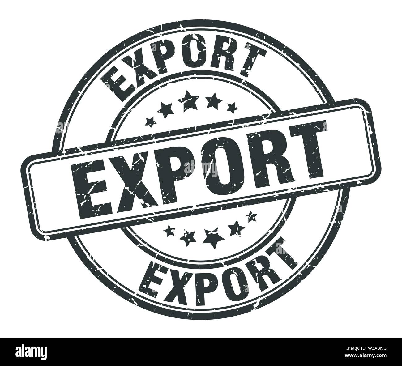 export stamp. export round grunge sign. export Stock Vector Image & Art ...