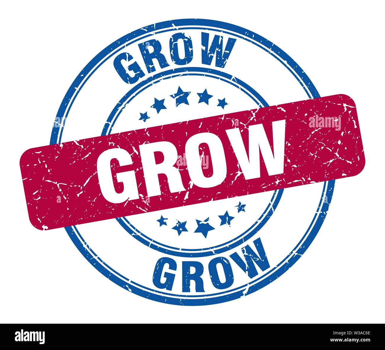 grow stamp. grow round grunge sign. grow Stock Vector Image & Art - Alamy
