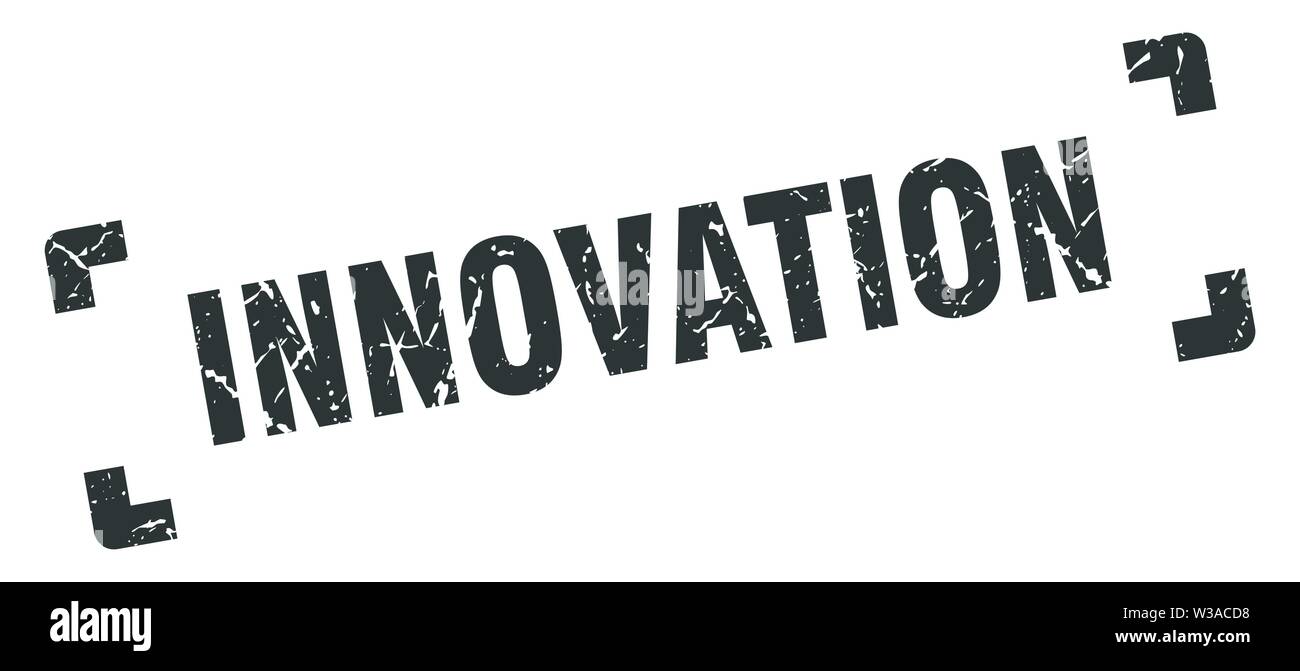 innovation stamp. innovation square grunge sign. innovation Stock ...