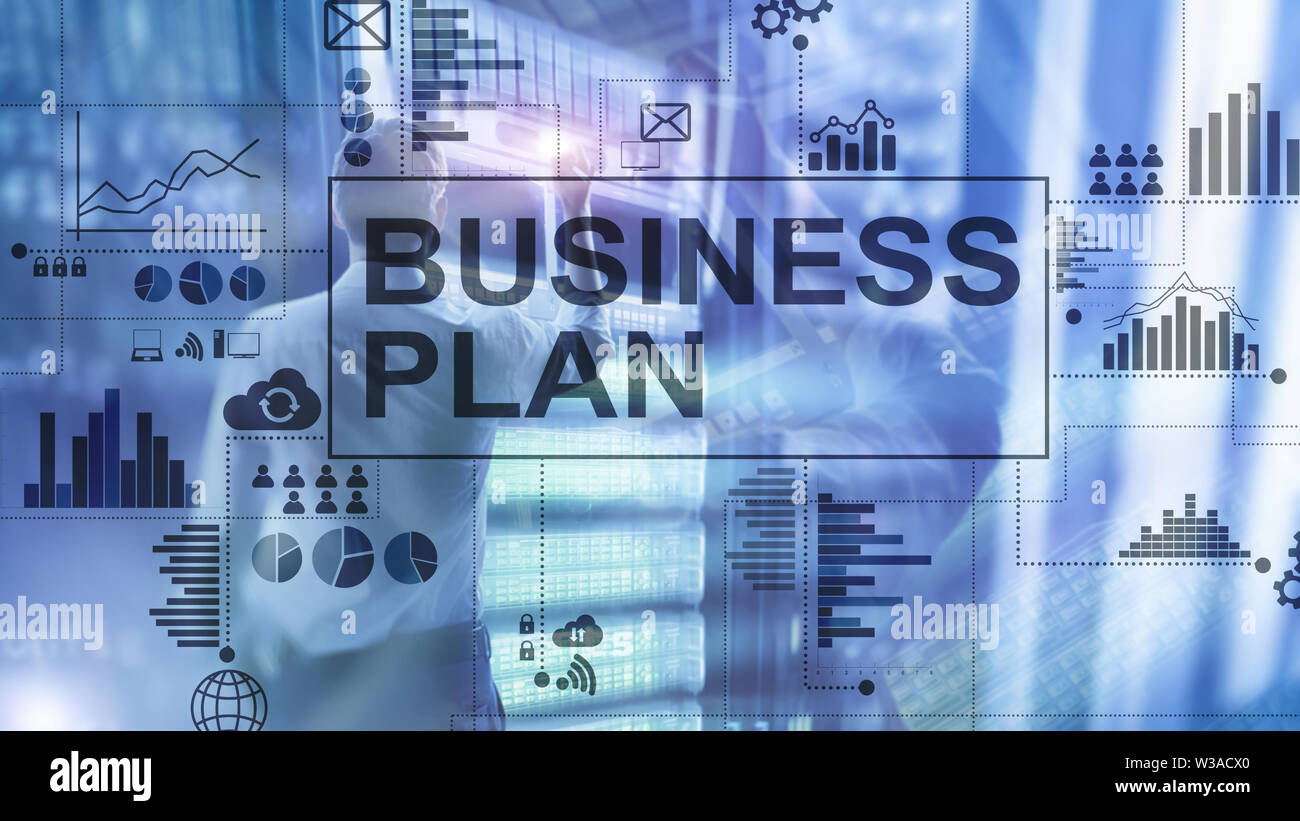 Double exposure Business plan and strategy concept Stock Photo - Alamy