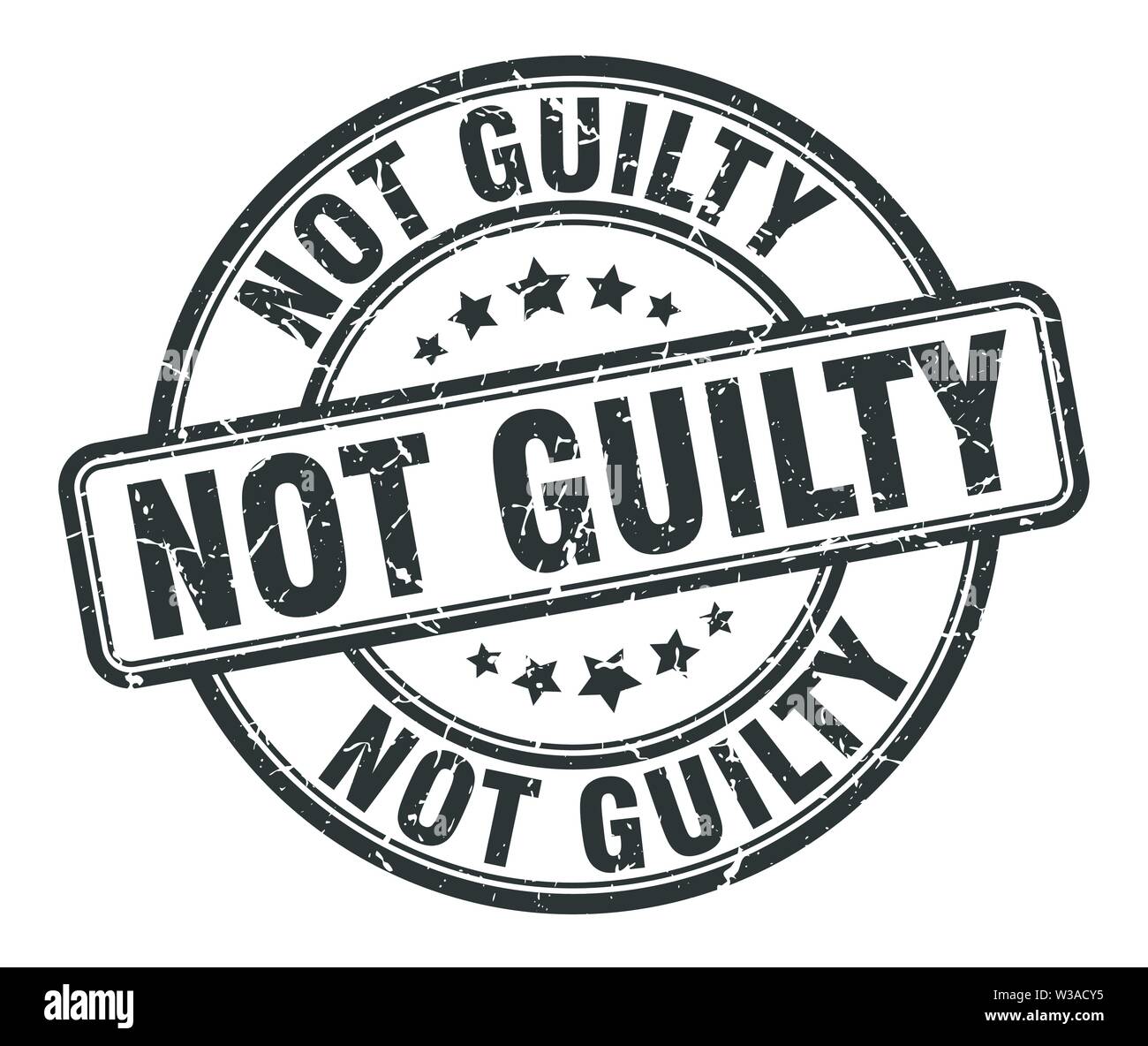 Guilty stamp Black and White Stock Photos & Images - Alamy