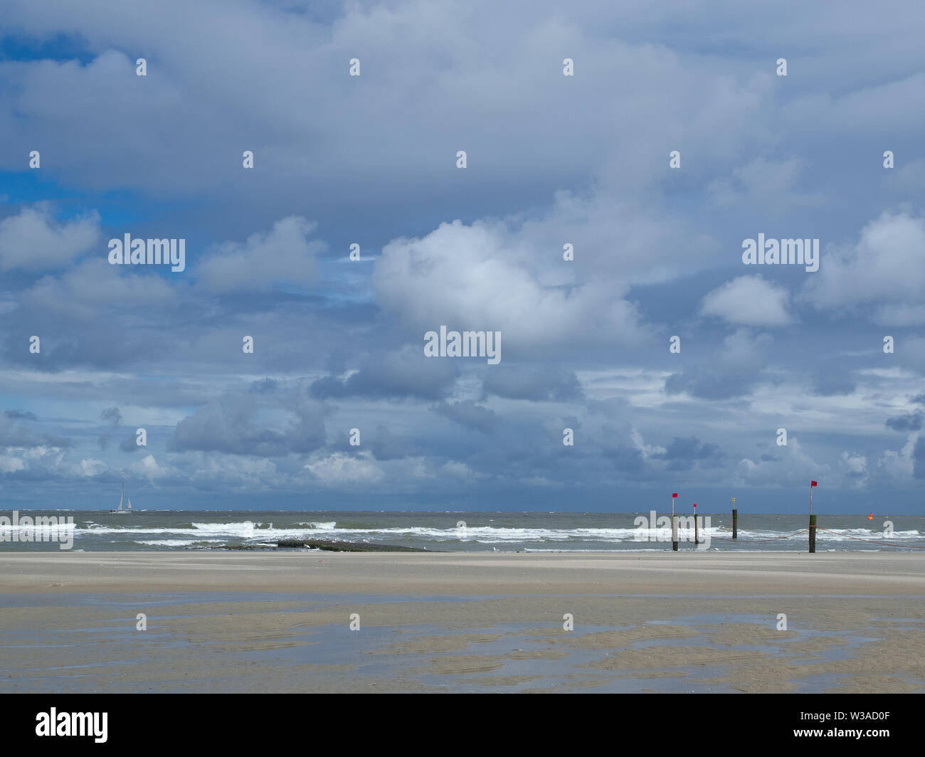 the german North sea Stock Photo - Alamy