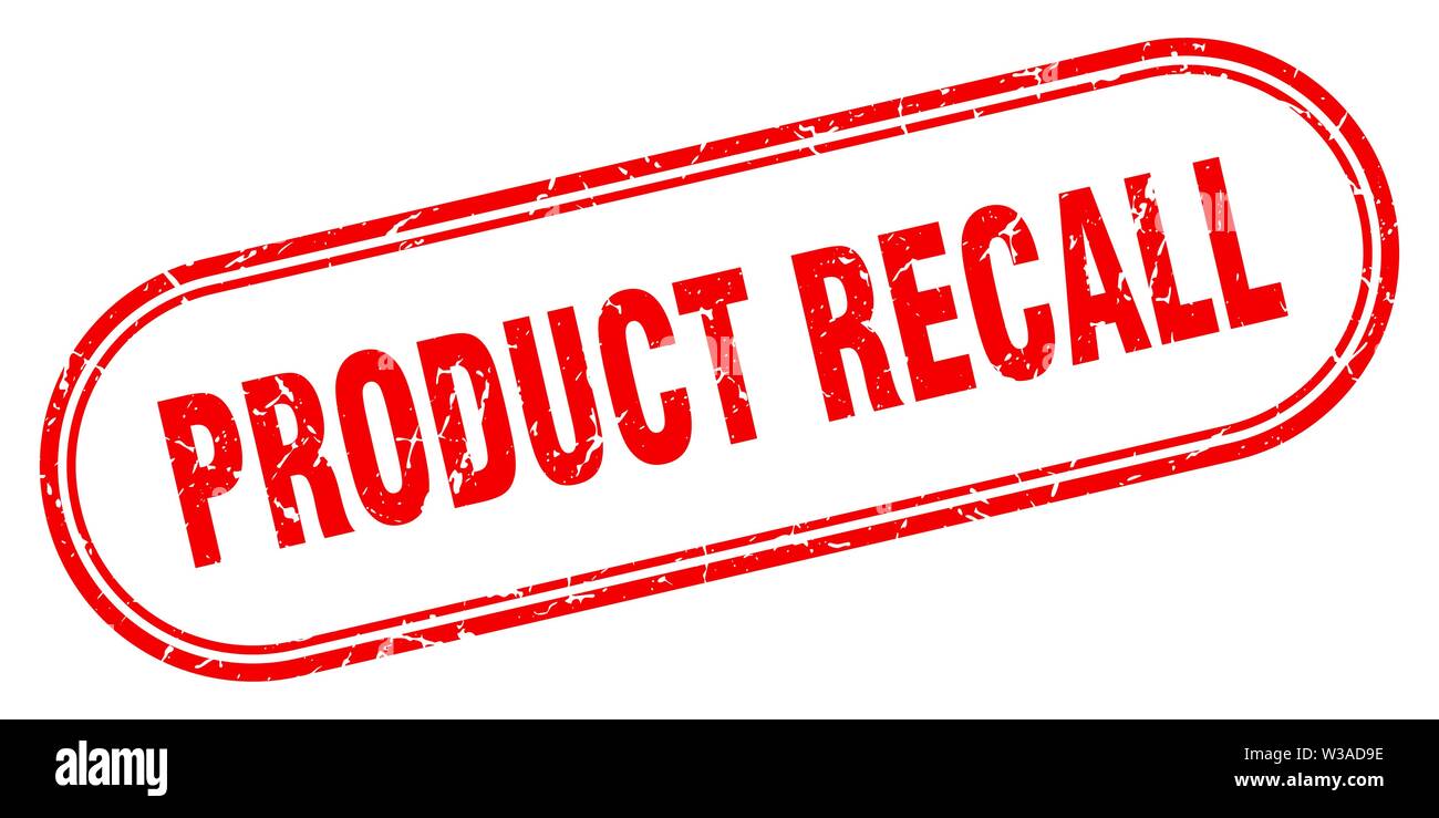 product recall stamp. product recall square grunge sign. product recall ...