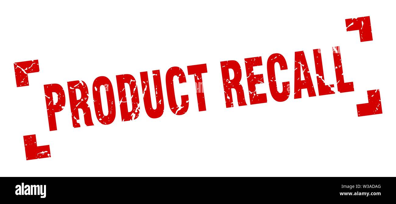 product recall stamp. product recall square grunge sign. product recall ...