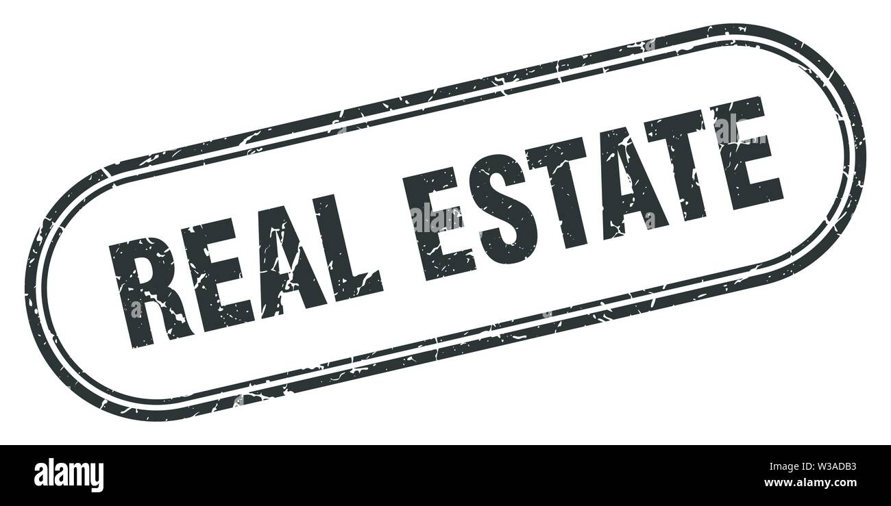 Real estate stamp label Black and White Stock Photos & Images - Alamy