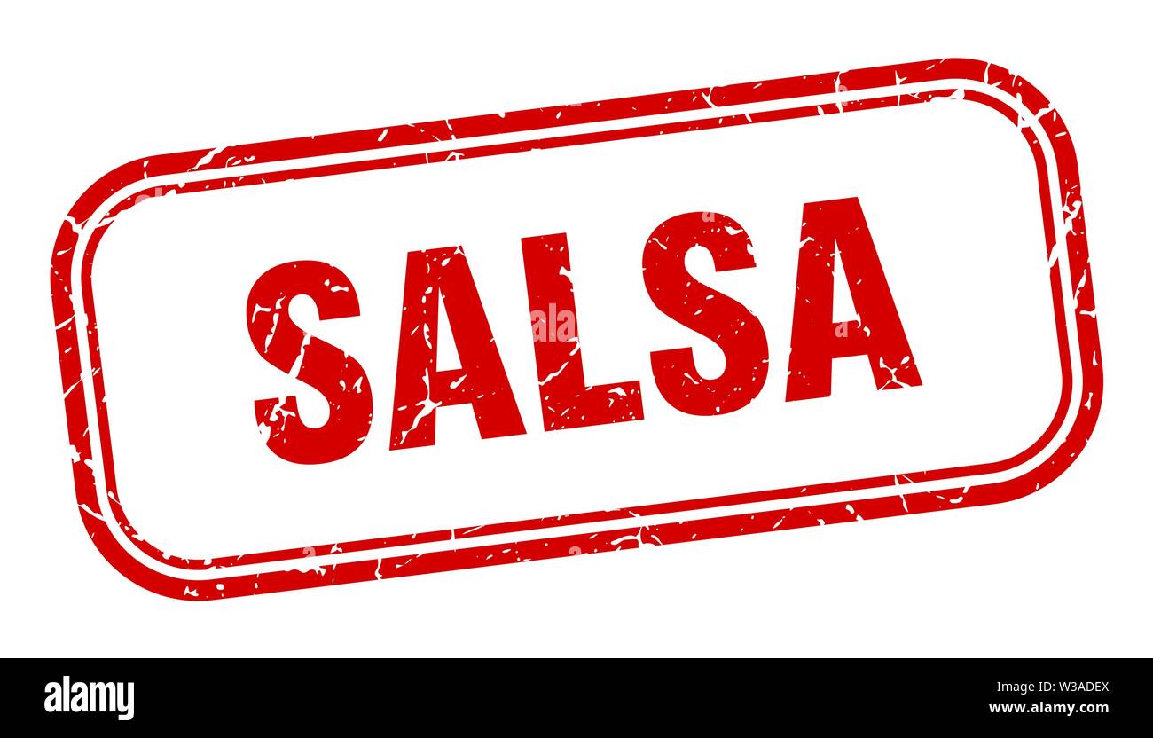 salsa stamp. salsa square grunge sign. salsa Stock Vector Image & Art ...