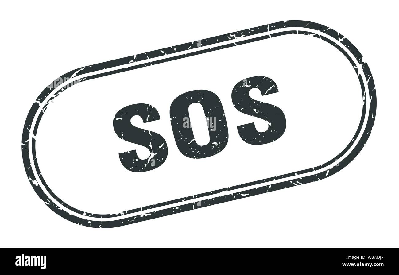 sos stamp. sos square grunge sign. sos Stock Vector Image & Art - Alamy
